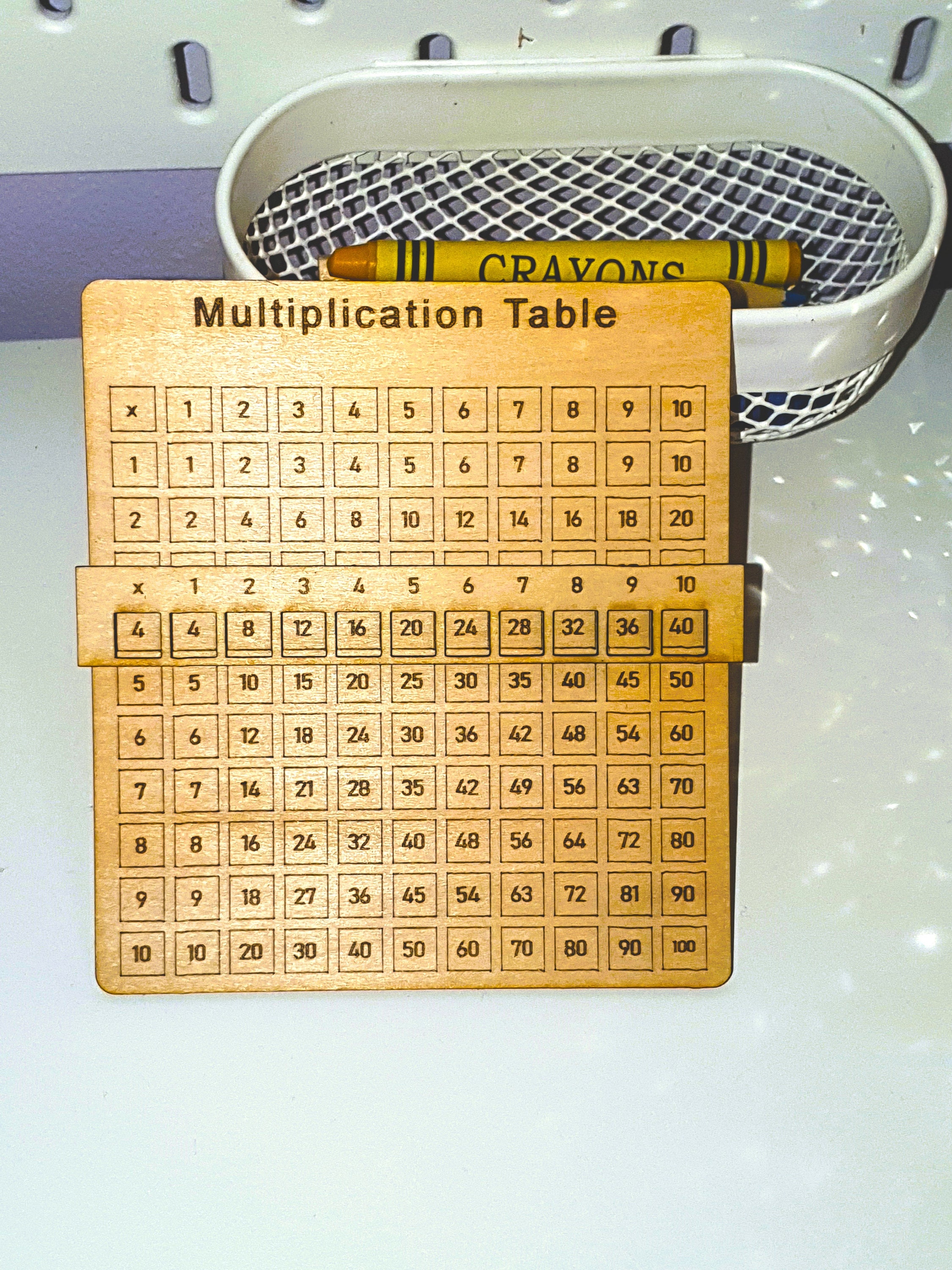 Multiplication Table Square - Etsy