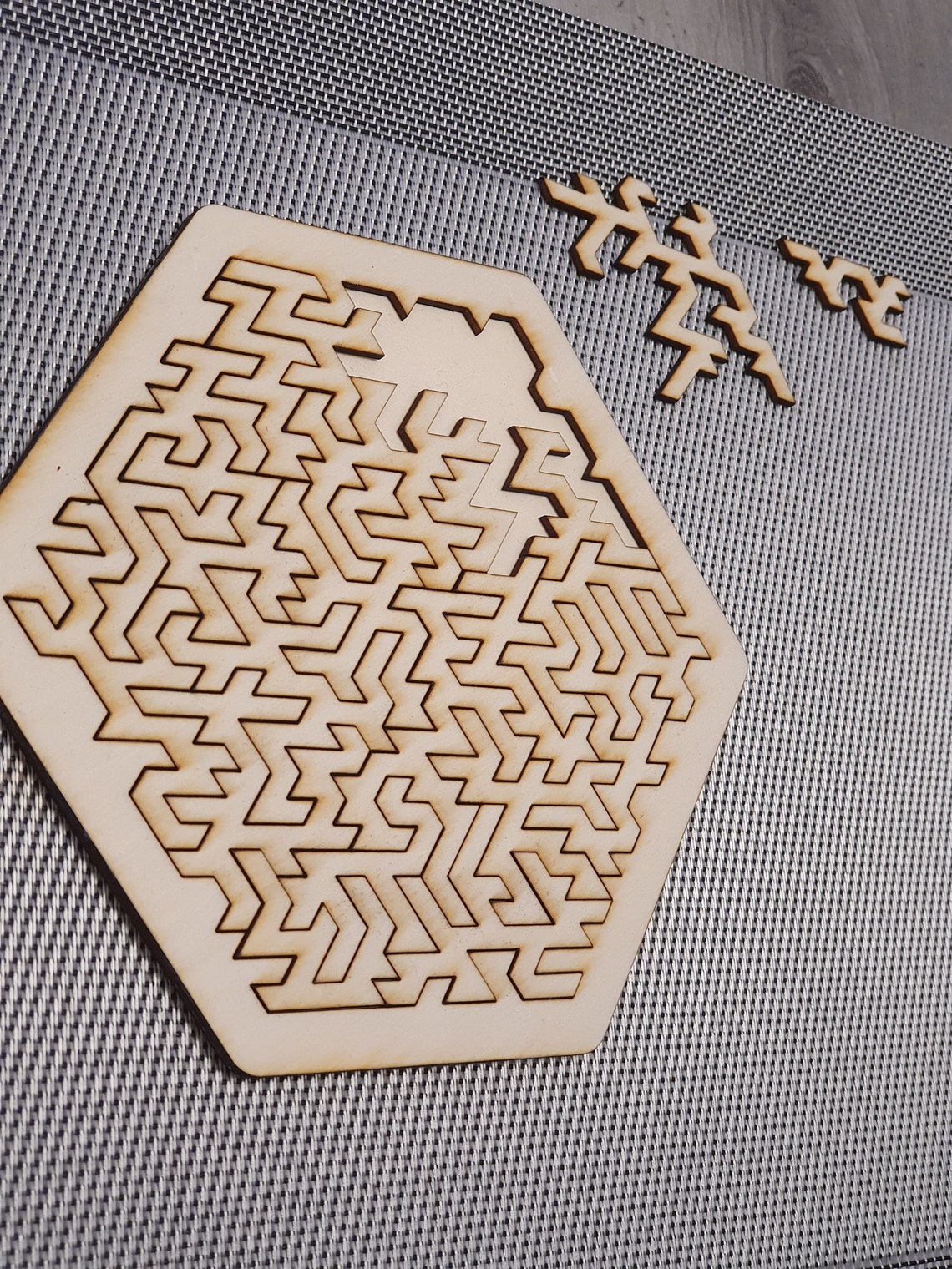 Puzzle Fractal 22 Pieces - Etsy UK