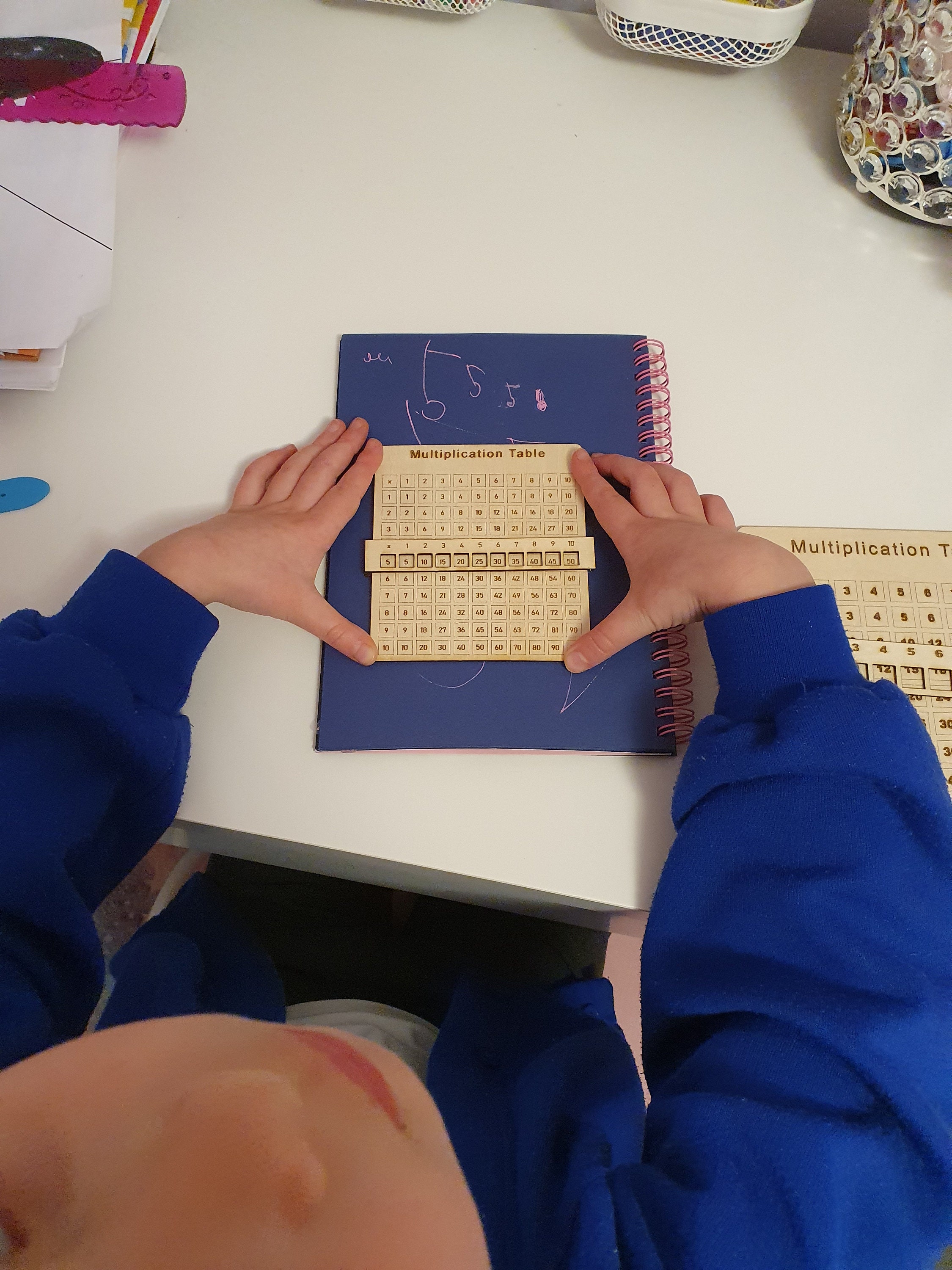 Multiplication Table Square - Etsy