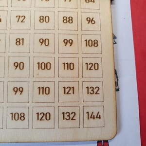 12x12 Digital Files SVG, PNG, Multiplication Table Square - Etsy