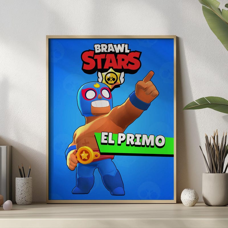 Brawl Stars Poster - Etsy