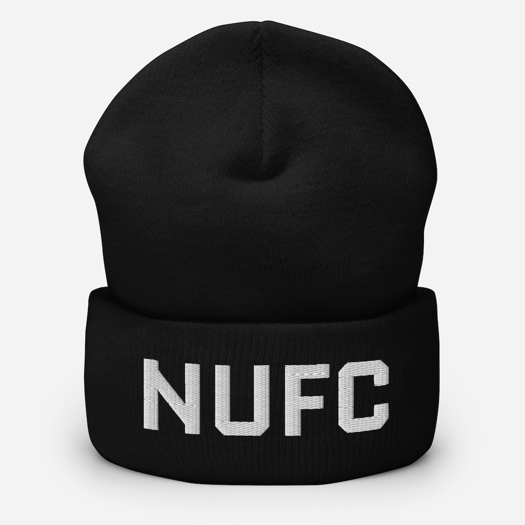 NUFC Cuffed Beanie Hat Newcastle United Football Club - Etsy UK