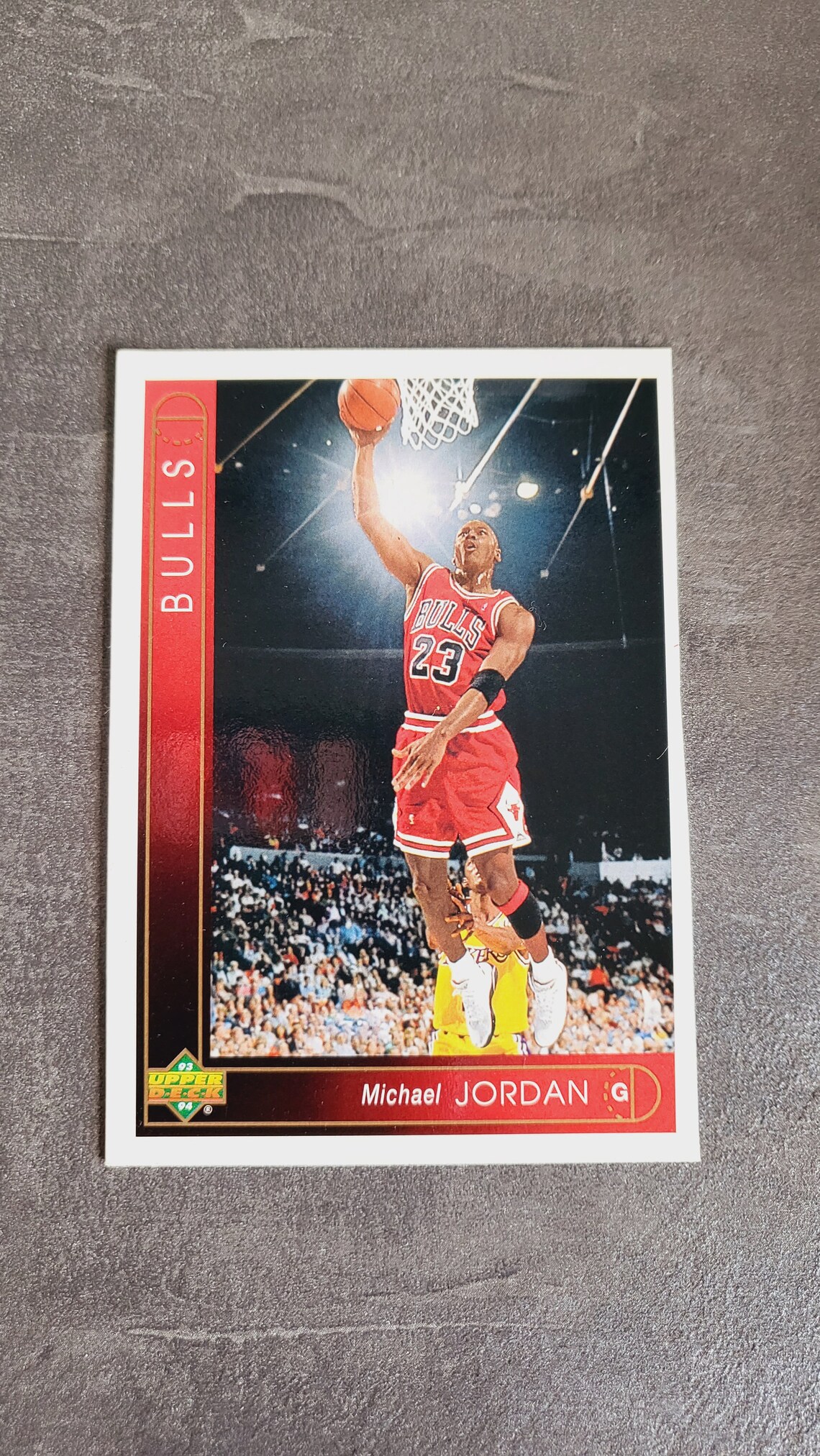 1993/94 Upper Deck Michael Jordan #23 Basketball Card Rarity - Etsy