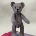 PDF Pattern - 4" Mini Jointed Felt Teddy Bear Download Sewing Pattern ...