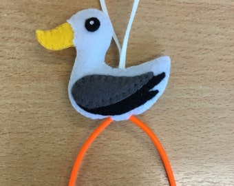 PDF PATTERN - Just the Little Seagull - Sew a Mini Felt Seagull ...
