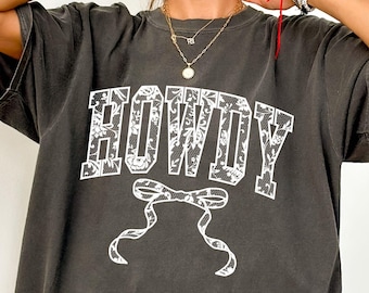 Howdy Western Bow PNG - Etsy