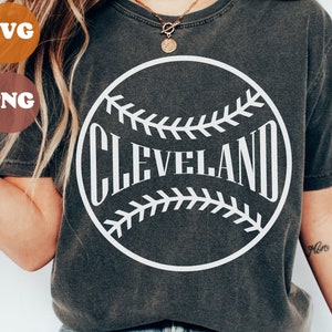 Cleveland Baseball SVG and PNG Designs, Baseball Svg, Cleveland SVG - Etsy