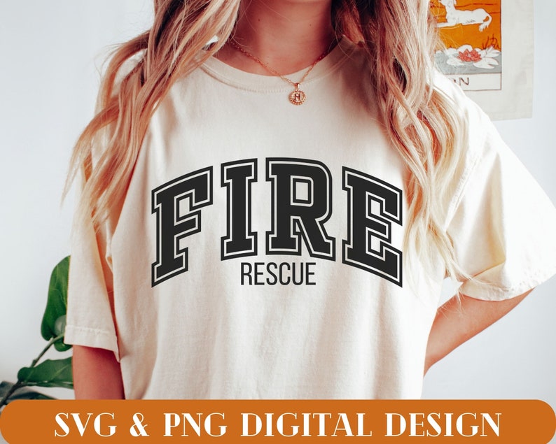 Fire Rescue SVG Fireman Svg Firefighter Svg Fire Department - Etsy