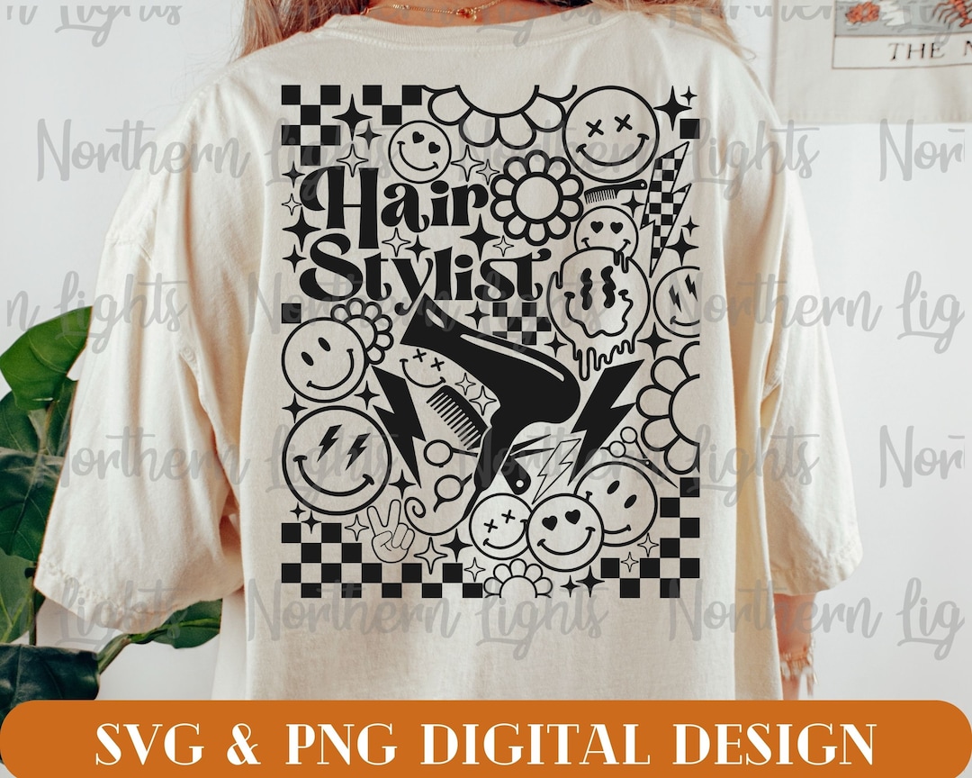 Retro Hair Stylist SVG, Hairstylist Svg, Hair Stylist Sublimation ...