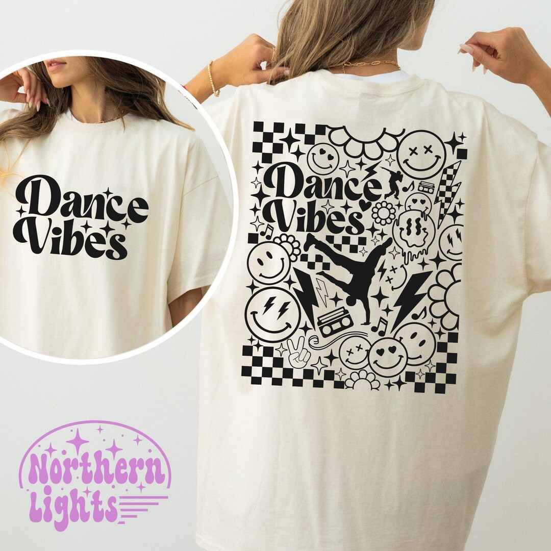 Hip Hop Retro Dance Vibes SVG, Dance Svg Design, Dance Life Svg, Dance ...