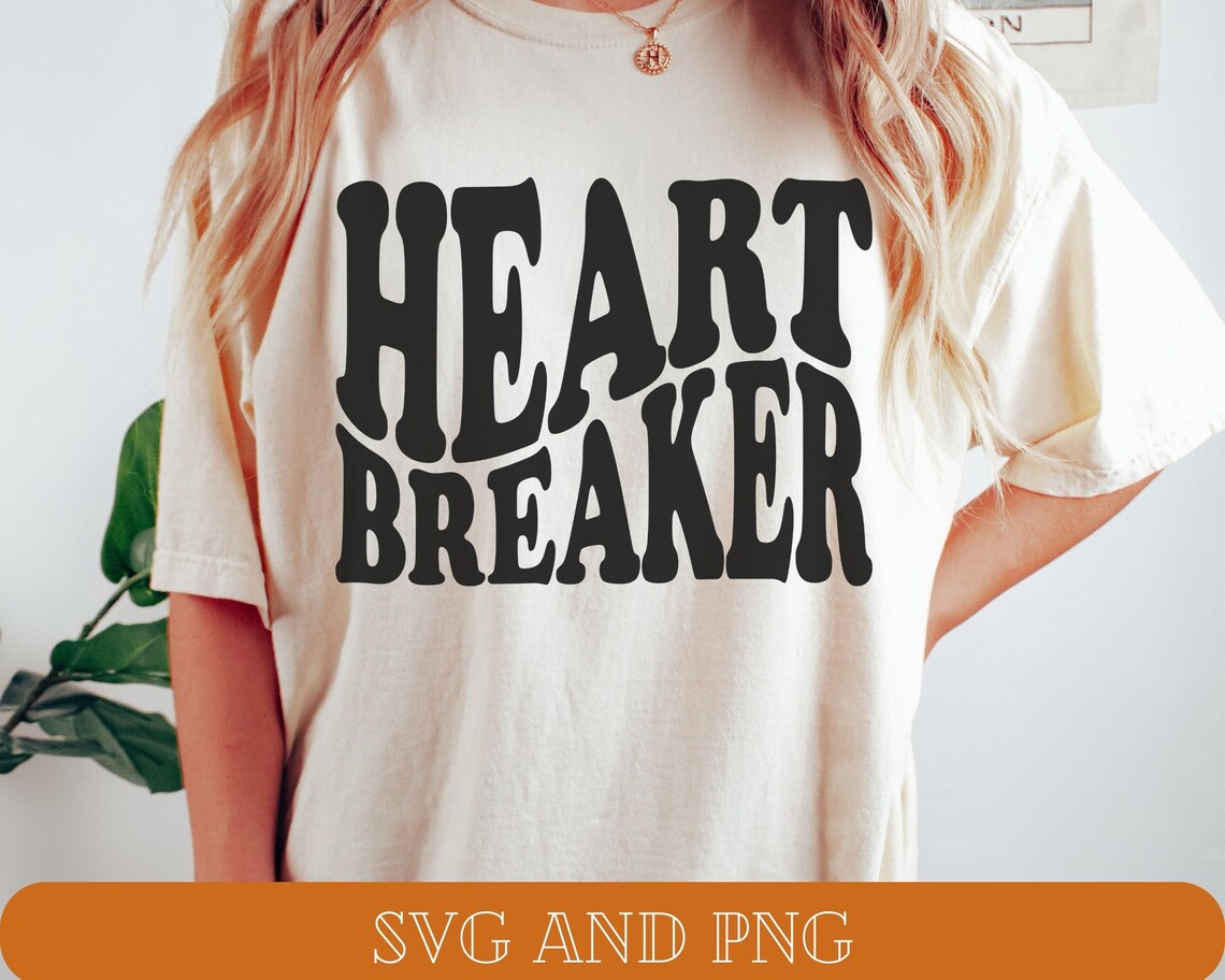 Heart Breaker SVG Heartbreaker Png Design Valentine's - Etsy