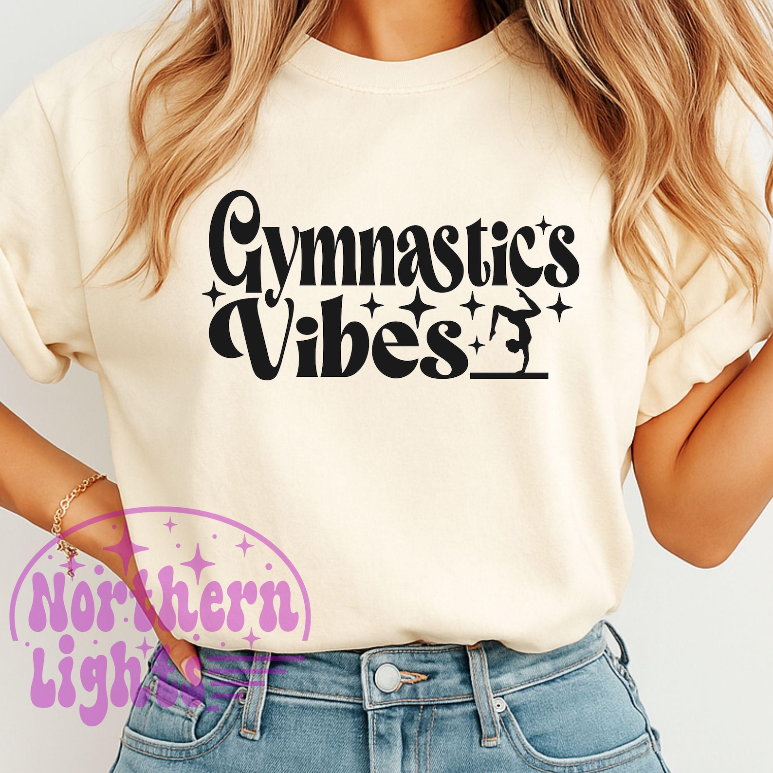 Retro Gymnastics Vibes SVG, Gymnastics Svg Design, Gym Life Svg ...