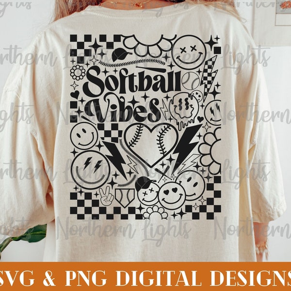 Softball Svg - Etsy