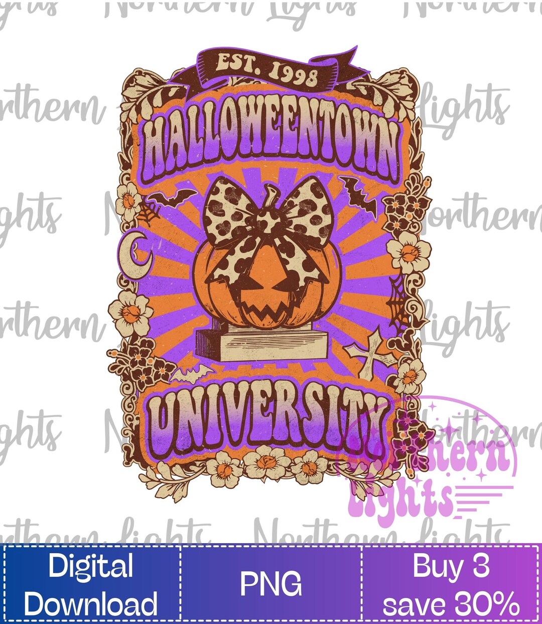 Halloweentown 1998 PNG, Halloween PNG, Halloweentown Png, Retro ...