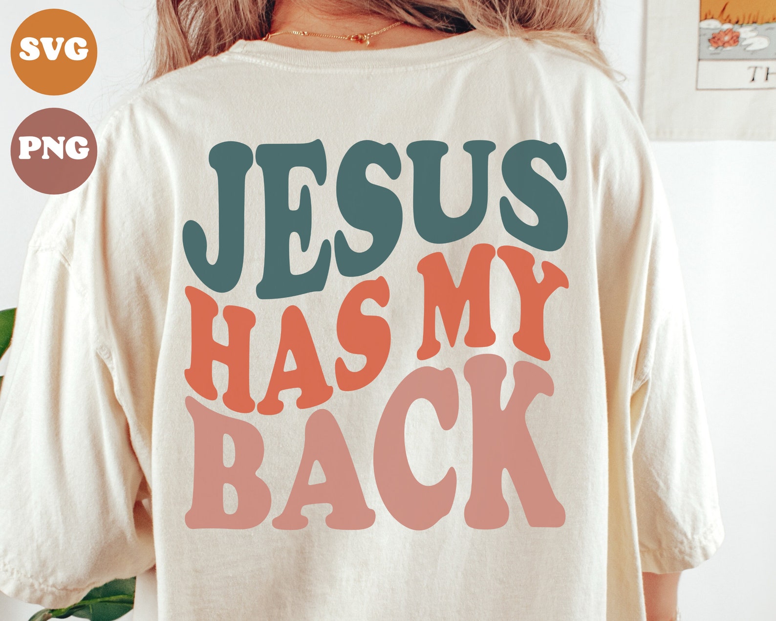 Jesus Has My Back SVG and PNG Jesus Svg Design Faith Svg - Etsy