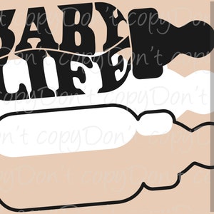 Baby Life SVG Kid Life Svg Mom Kid Life Svg Baby Bottle - Etsy