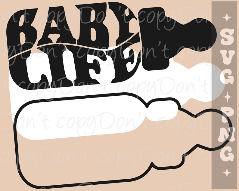 Baby Life SVG Kid Life Svg Mom Kid Life Svg Baby Bottle - Etsy