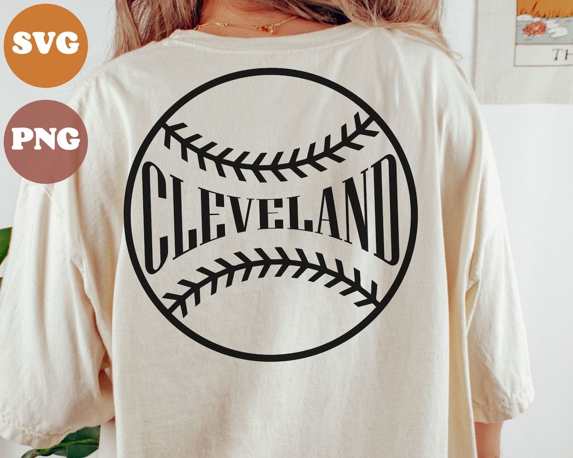 Cleveland Baseball SVG and PNG Designs Baseball Svg - Etsy