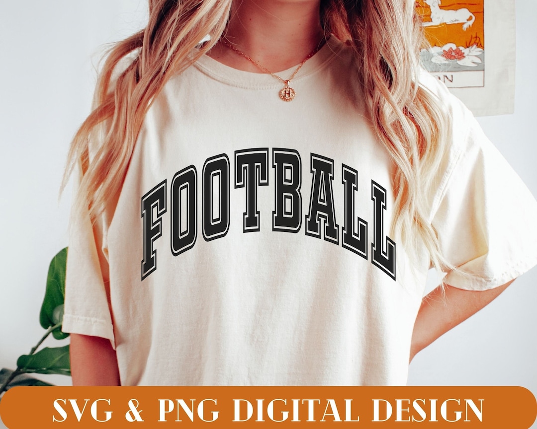 Football SVG, Retro Football Svg Design, Football Png, Sport Svg - Etsy