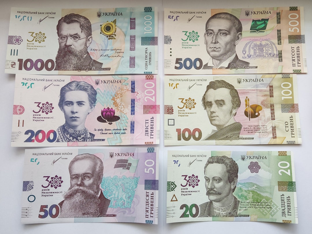 The Set of Collectible Banknotes Dedicated to the 30th Anniversary of ...