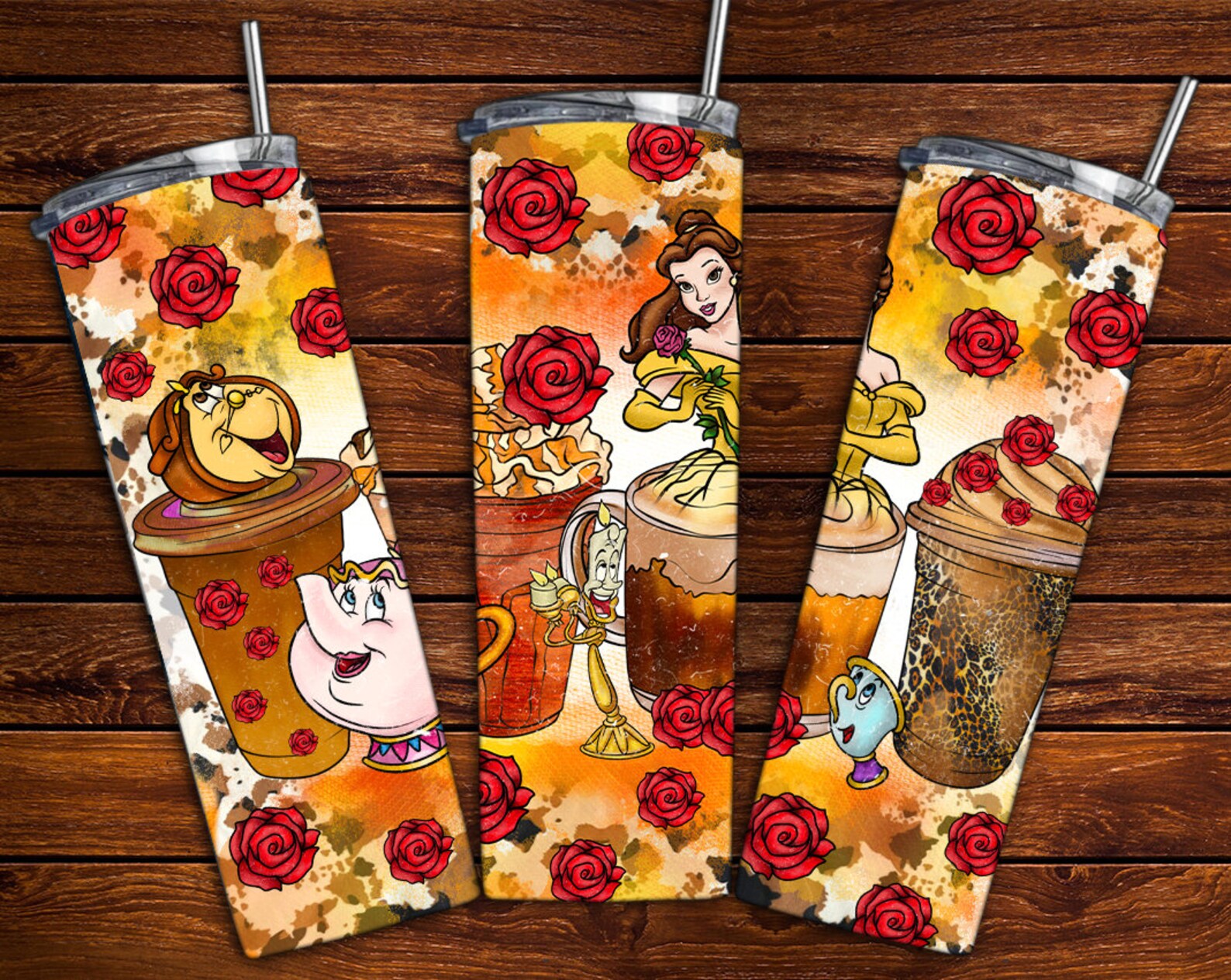 Princess Fall Coffee Latte Tumbler PNG Halloween Coffee - Etsy