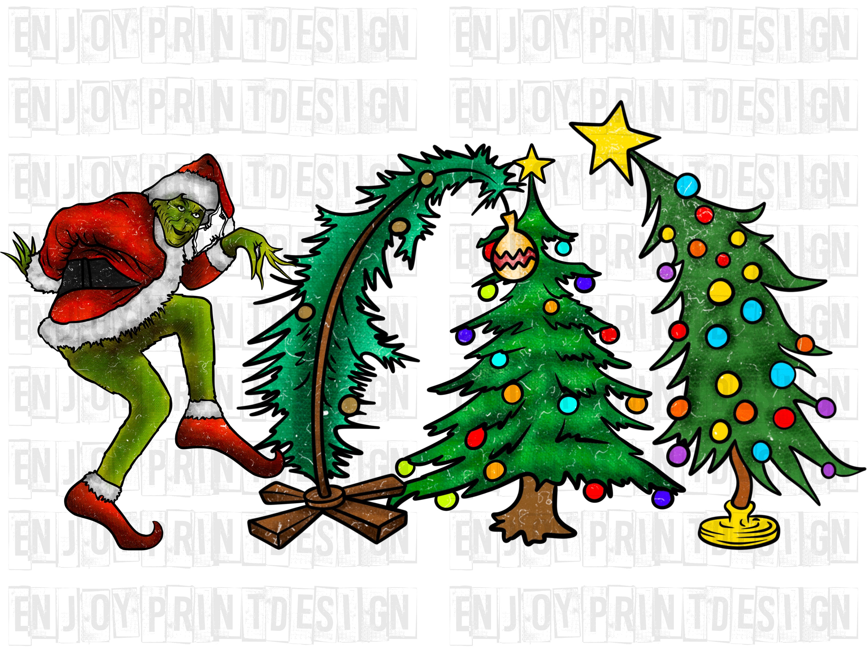 El Grinch PNG Navidad PNG Grinch Png Diseño de sublimación - Etsy México