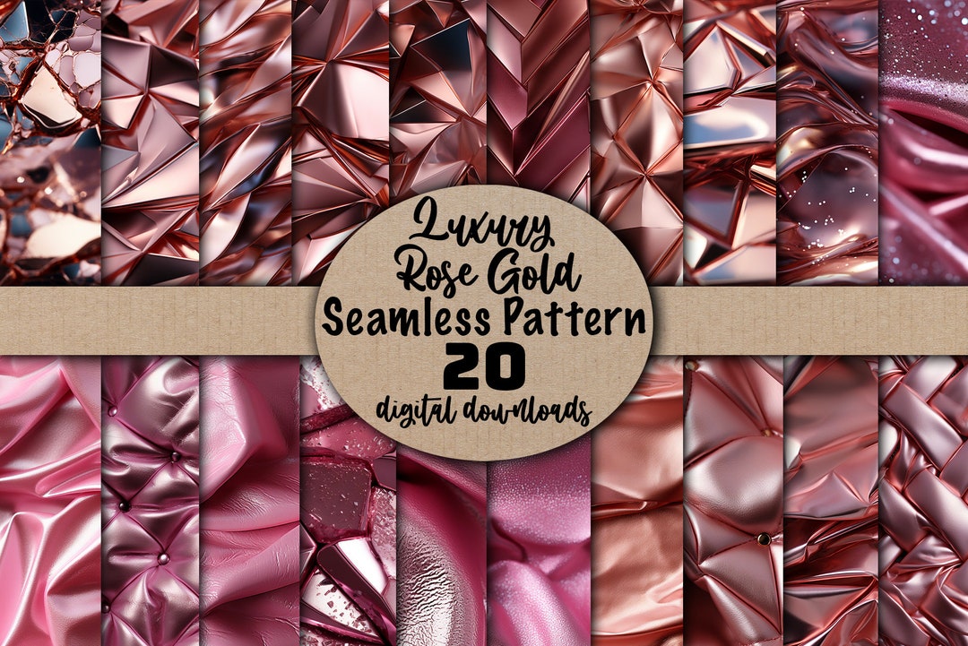 Glitzy Blush Digital Paper, Seamless Blush Pink Patterns and Textures ...