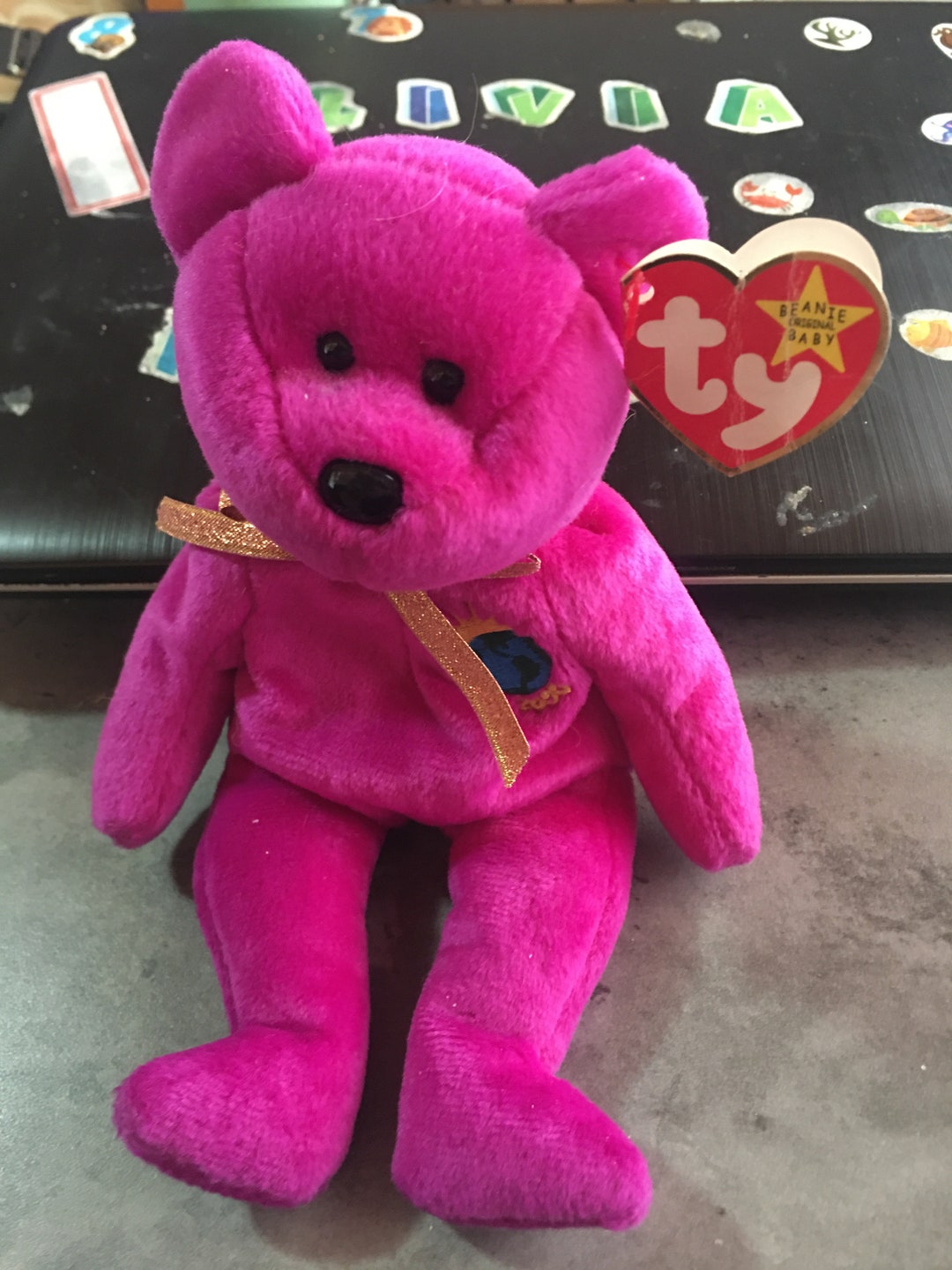 RARE Millennium Beanie Baby - Etsy