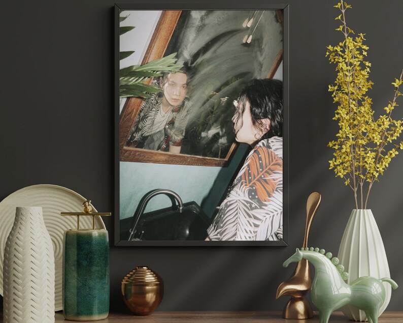 Agust D BTS Poster Set Suga BTS Agust Amygdala Inspired - Etsy