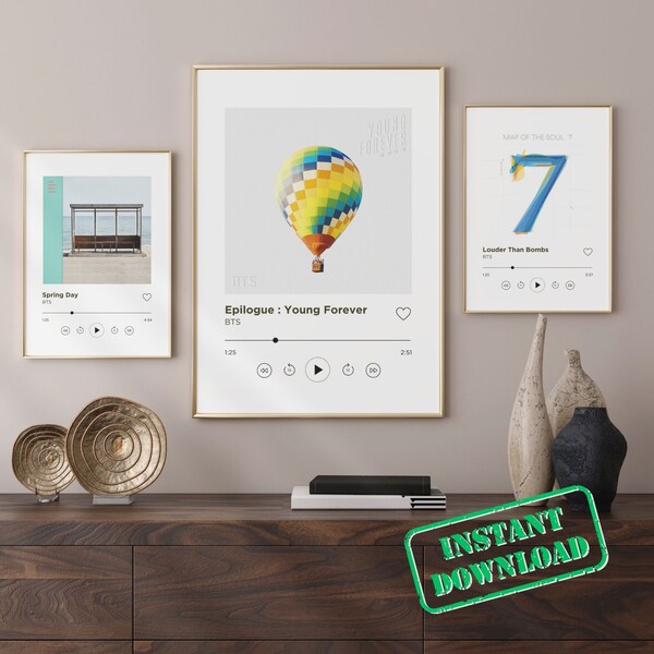Custom Spotify Wall Art - Etsy