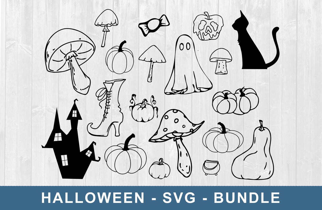 Autumn Svg, Halloween Svg, Autumn Svg Bundle, Happy Fall Svg, Autumn ...