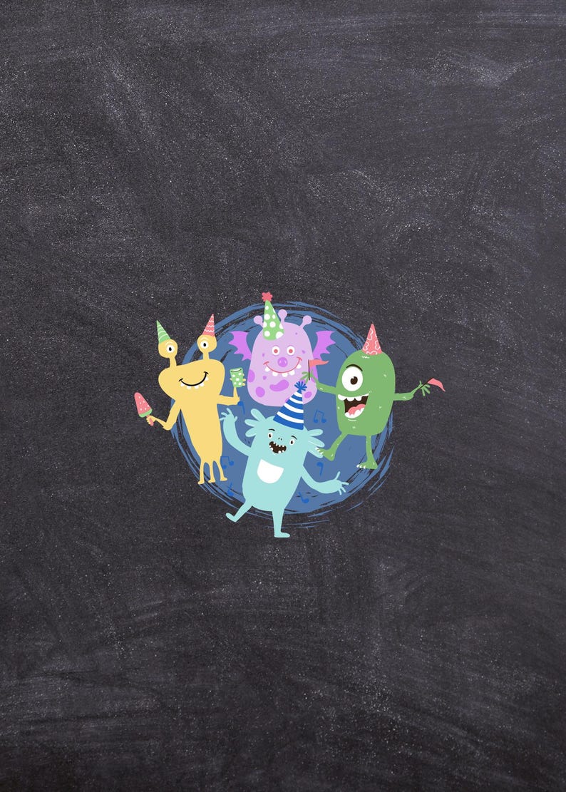 Monster Mash Bash Birthday Party Invitation, Halloween Party or ...