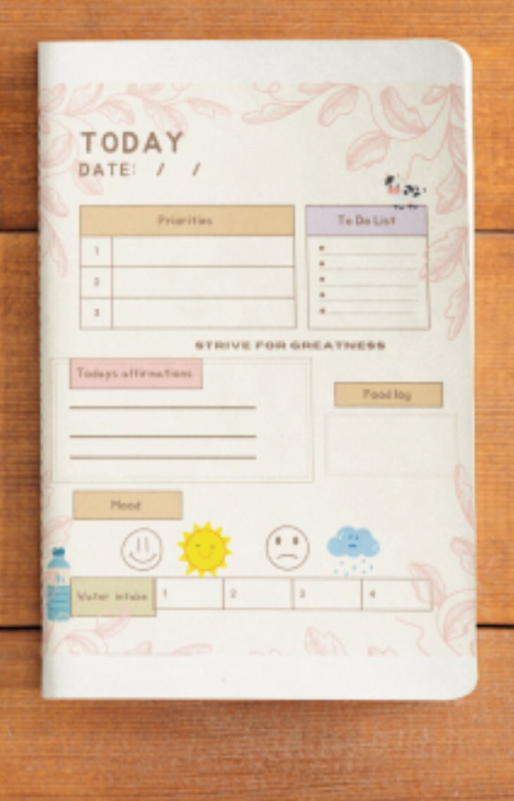 Printable / Downloadable Every Day Journal Entry - Etsy
