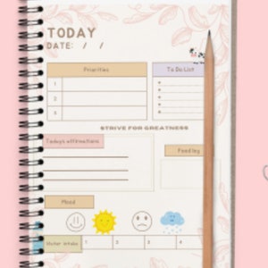 Printable / Downloadable Every Day Journal Entry - Etsy