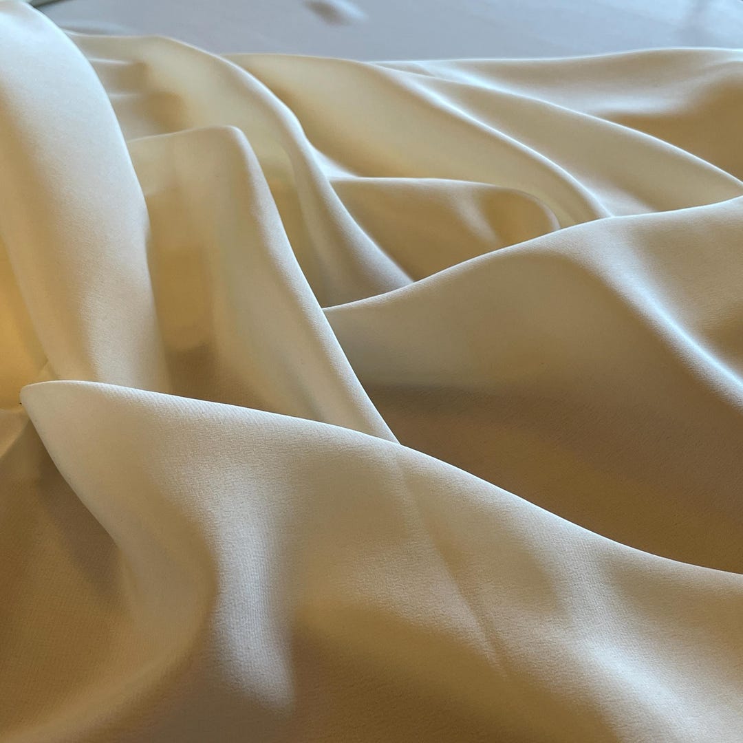 Crepe De Chin Pure Silk, Suitable Fabric for Ecoprint, Silk Fabric to ...