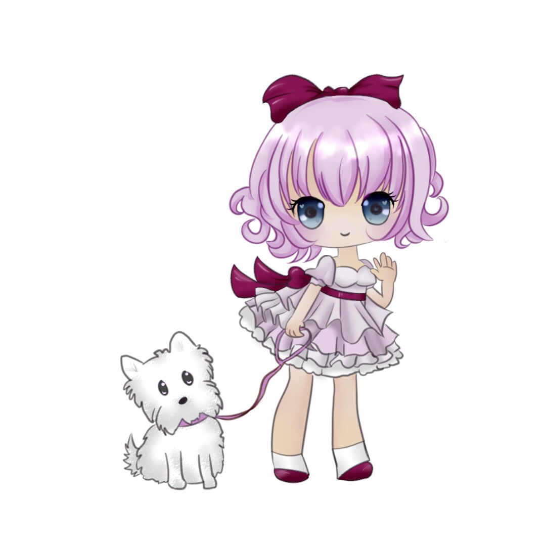 Personalised Characters, Chibi's, Perfect for Personalised Greetings ...