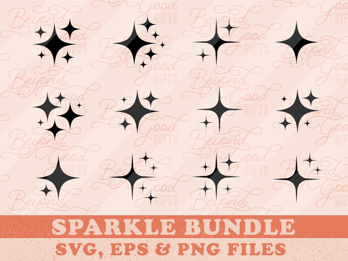 SPARKLE SVG BUNDLE Instant Download Sparkle Svg Sparkle - Etsy