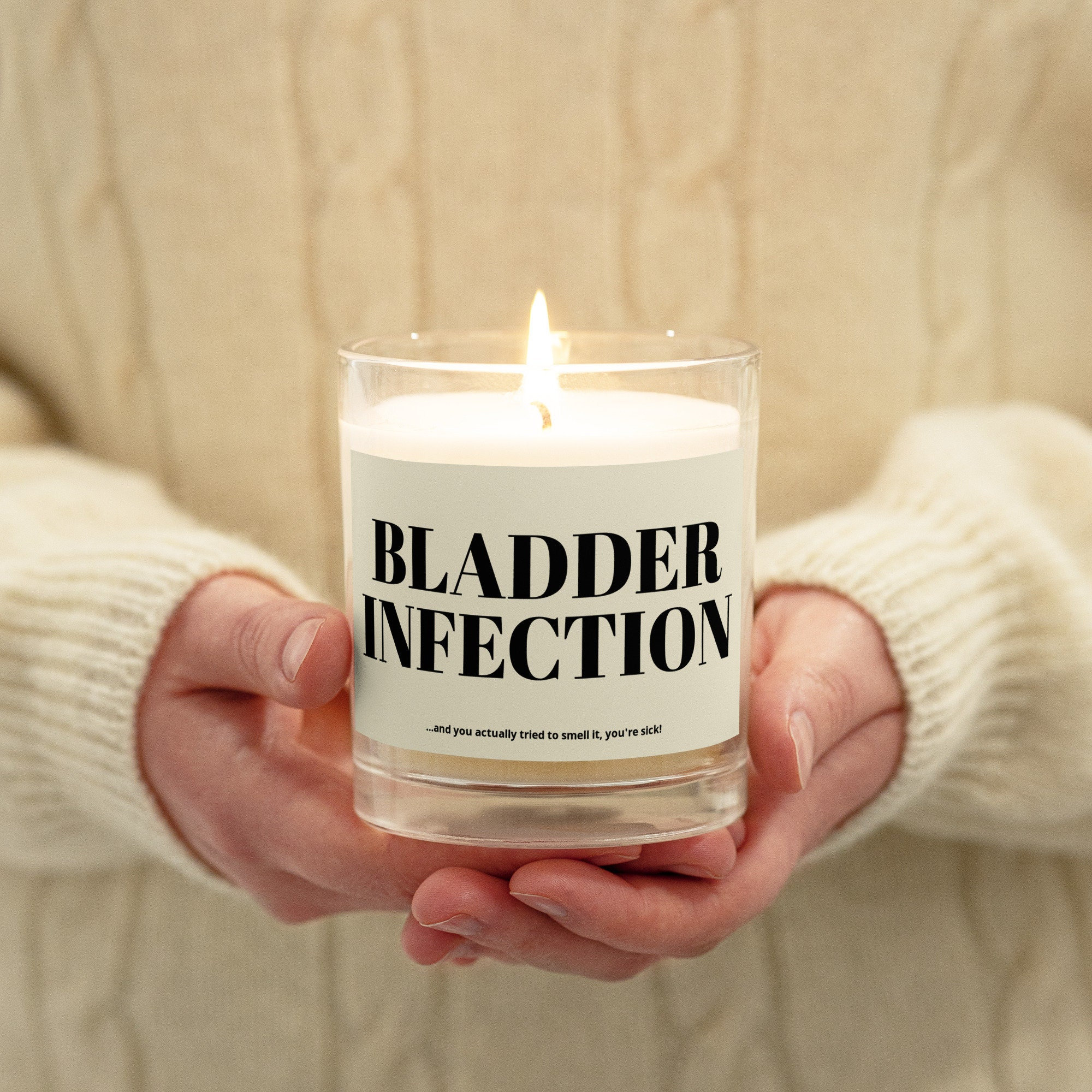 Bladder Infection Candle Disgusting Gag Gift Idea Reeking - Etsy