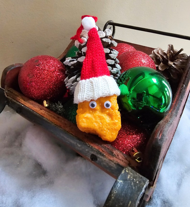Chicken Nugget Ornament Christmas Gift Funny Food Cute Fast Tree ...