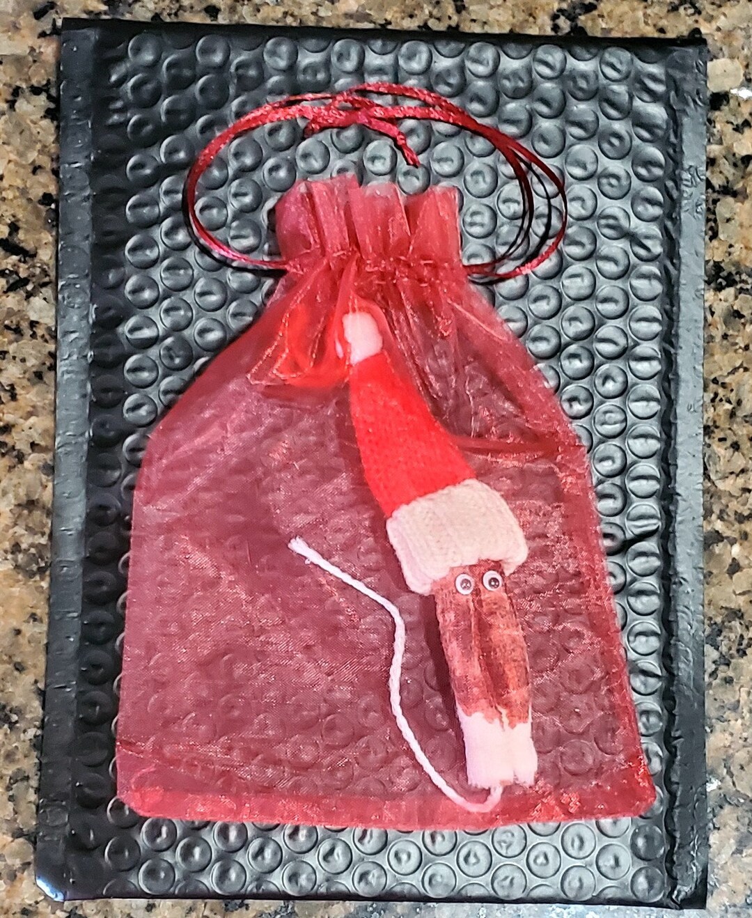 Gross Gag Gift Funny Prank for Her Bloody Tampon Christmas Ornament ...