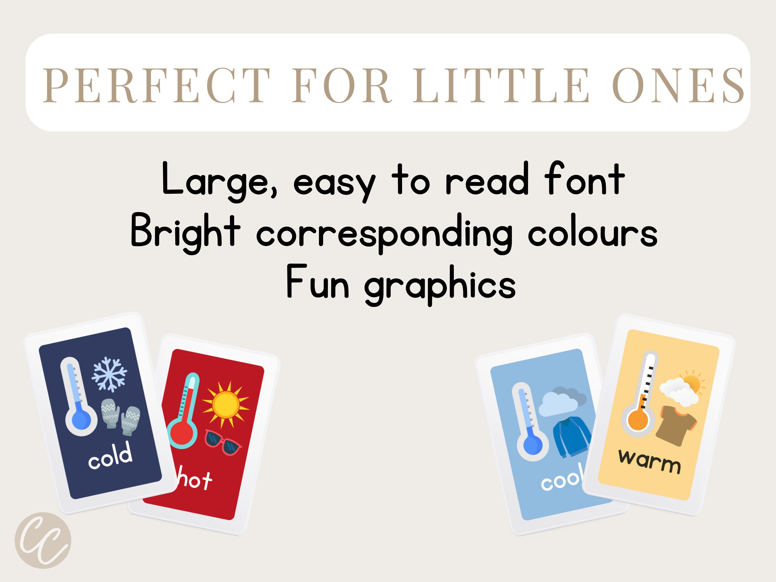 16 Weather Flashcards | Digital Download Educational Printable ...