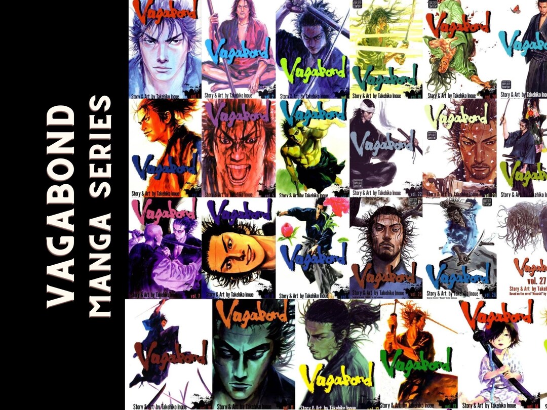 Vagabond • Manga • 1-327 Chapters • ONHIATUS • PDF Digital Download - Etsy