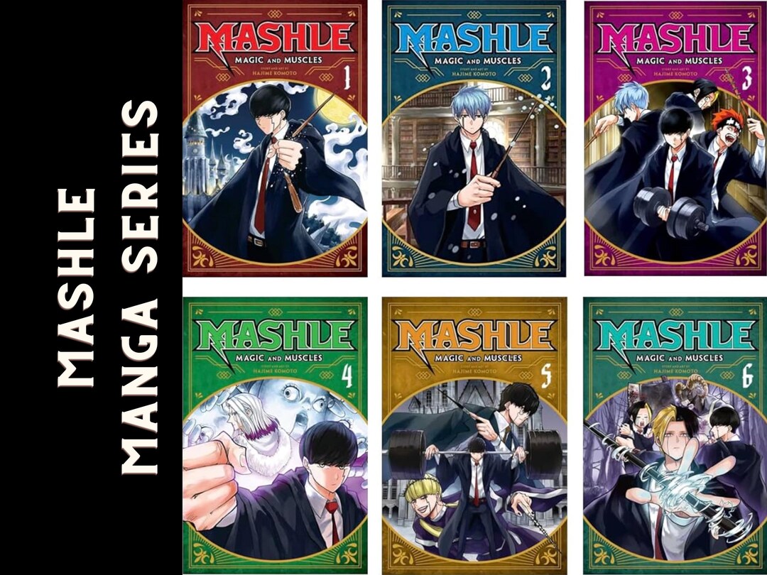 Mashle: Magic and Muscles • E-manga • 18 Volume • COMPLETED • PDF Digital Download - Etsy