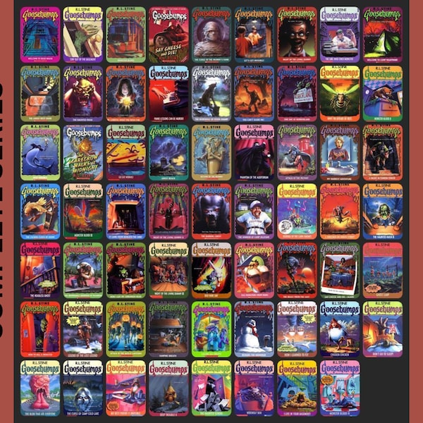 Goosebumps Complete Series - Etsy