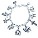 Christmas Nativity Jesus is the Reason Charm Bracelet - Etsy
