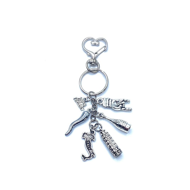 Italy Keychain - Etsy