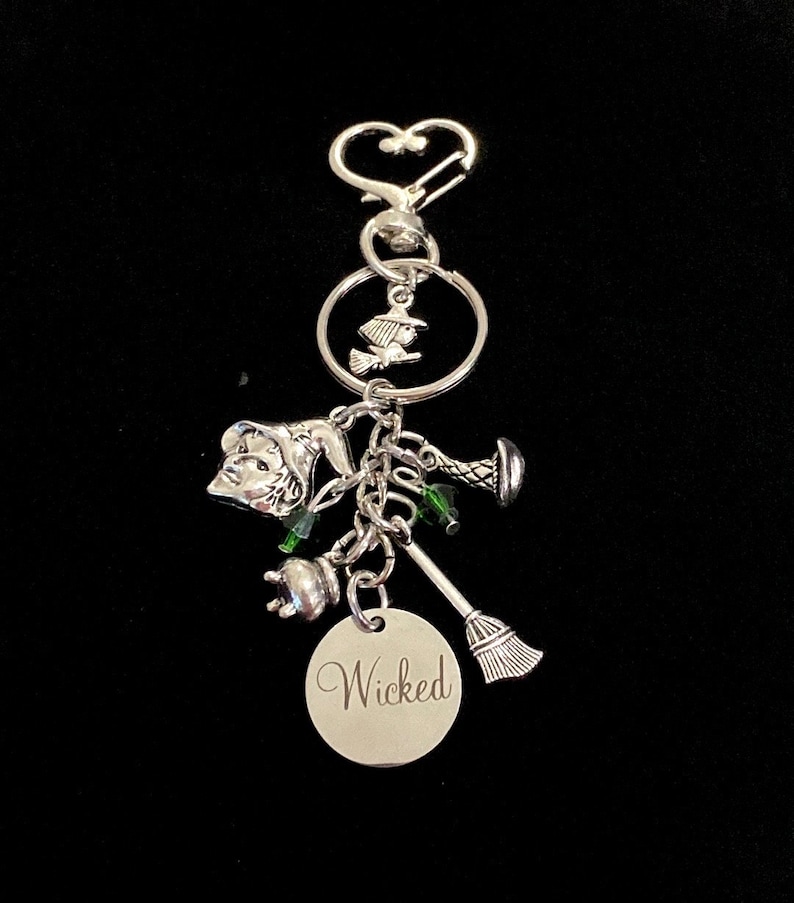 Wicked Witch Keychain Bag Charm - Etsy