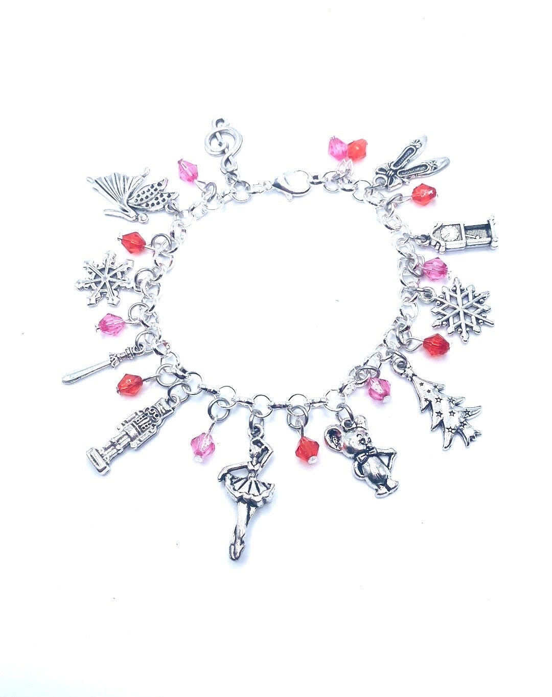 Nutcracker Charm Bracelet Christmas Ballet Festive Holiday - Etsy