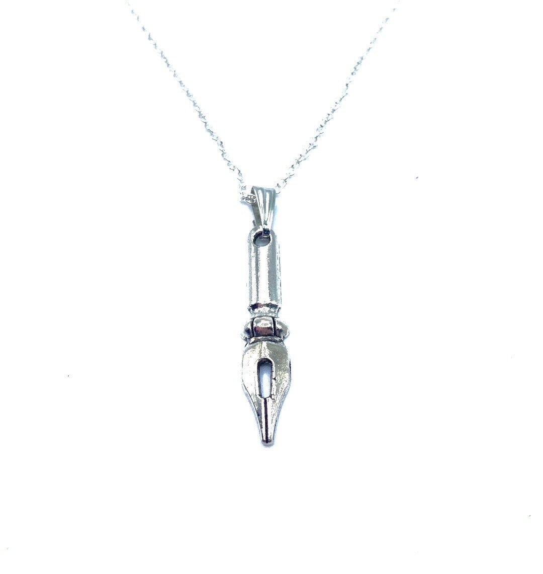 Fountain Pen Necklace Writer Author Gift - Etsy