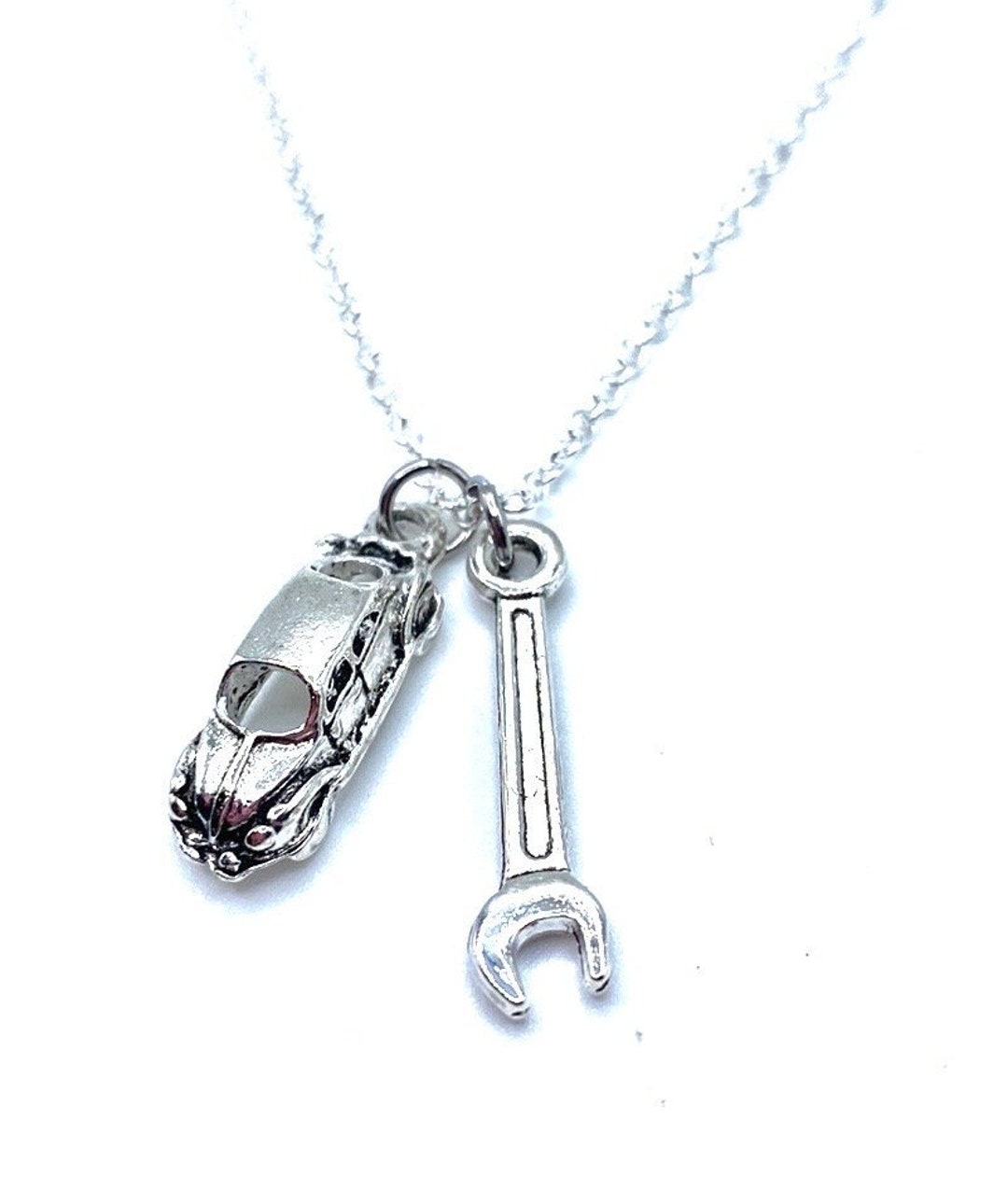Auto Mechanic Necklace Technician Service Advisor - Etsy